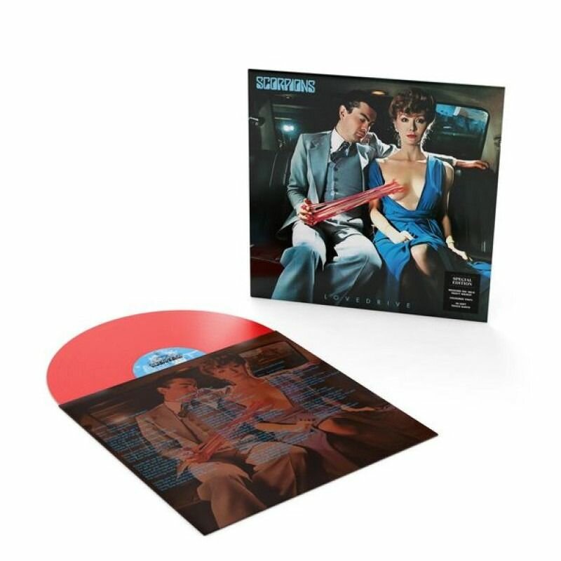Scorpions. Lovedrive (LP/Red Transparent Vinyl/Reissue/Виниловая пластинка)