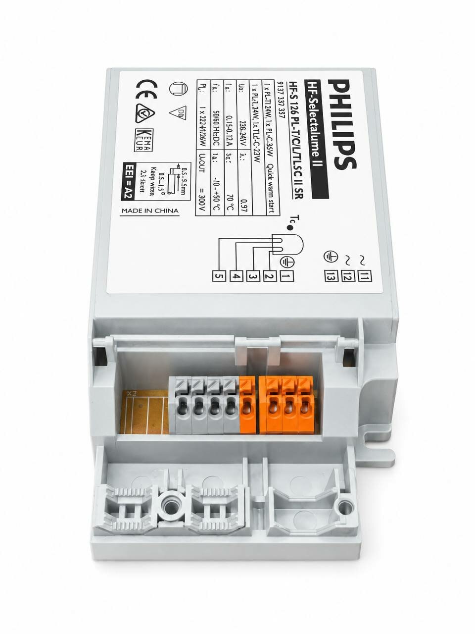 Philips ЭПРА HP-Selectalume 2 HS-S 126 PL-T/C/L/TL5C2 SR 9137 130 357