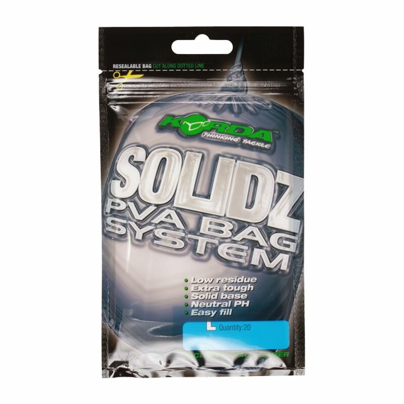 KORDA Пакет Solidz Bags L 85х110мм