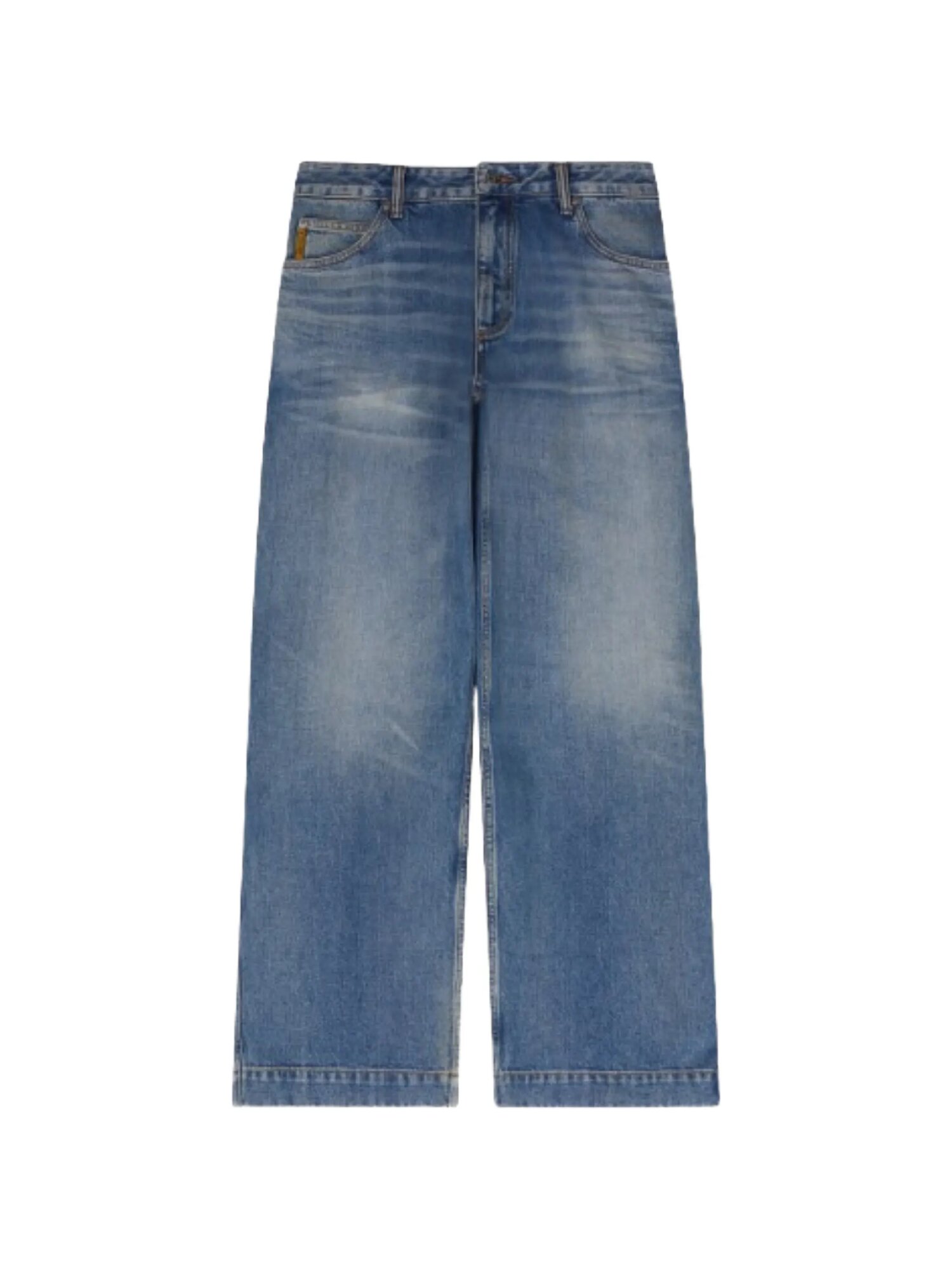 Джинсы J90 loose-fit faded straight-leg jeans 