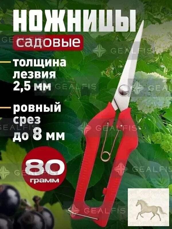 Садовые ножницы, лезвиеНержавеющая сталь