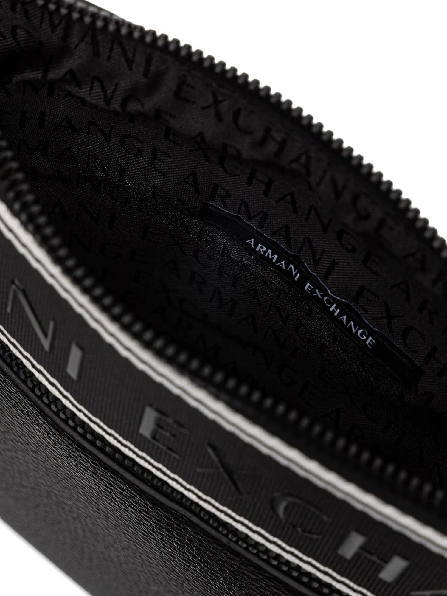 Ремень Armani Exchange для мужчин, размер M, черный — фото 1