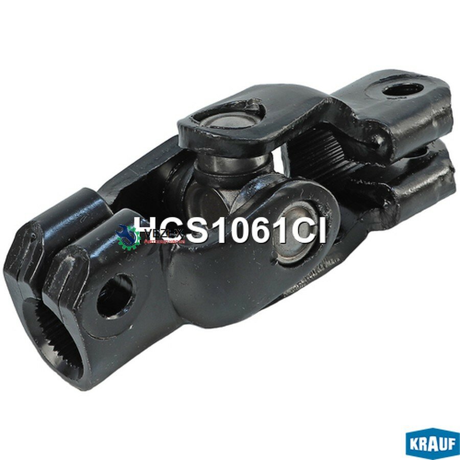 KRAUF HCS1061CI шарнир карданный рулевого управления! нижний\ KIA Carens 02-06/Rio 00-05