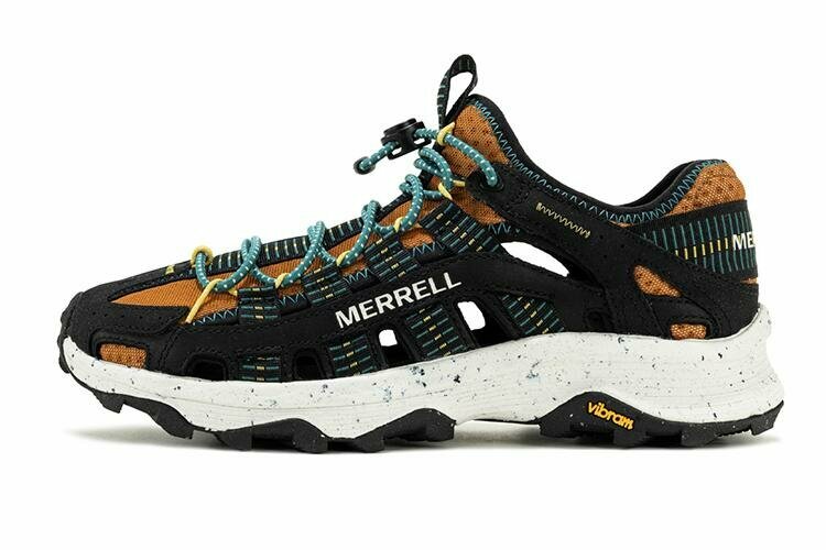 Обувь для треккинга мужская MERRELL коричнево-желтая 41 EU