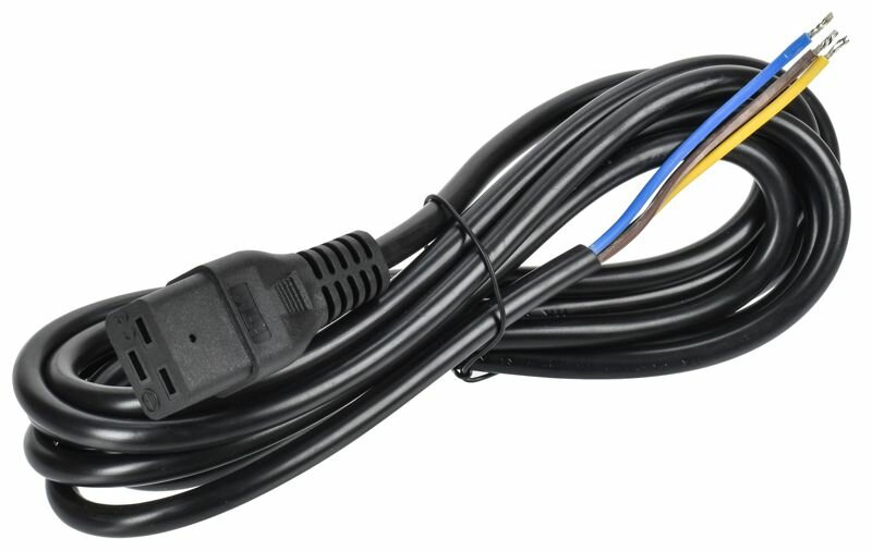 Кабель электропитания PDU 3х1.5 3М C19-б/р ITK PC-C19-3M