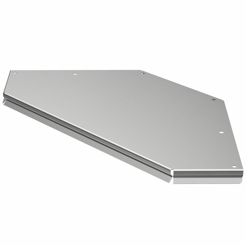 Крышка для угла 90град. осн.150 L380 сталь 0.8мм ESCA 5 IEK ES5-PGD-90-150-08