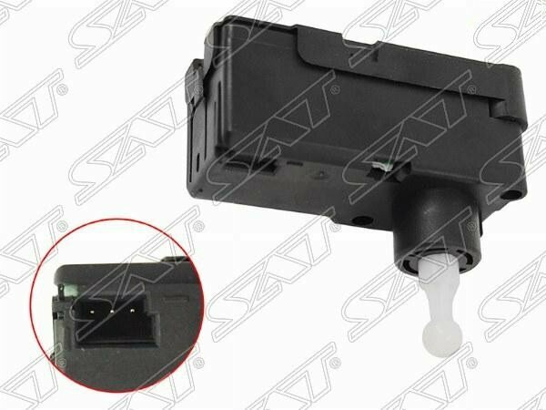 Моторчик фары SAT ST-1J0941295A Audi A4 04-15 / Skoda Octavia 04-20