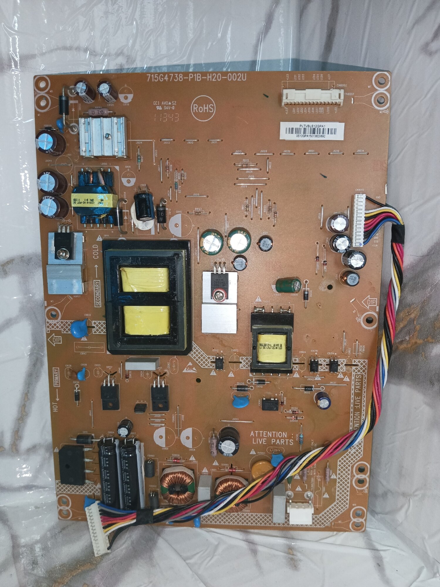 Блок питания 715G4738-P1B-H20-002U для телевизора Philips