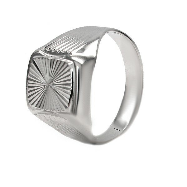 Печатка из серебра 925 пробы, JEWELIN, без вставки,22.5 мм, 5.46 гр.
