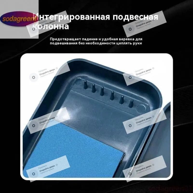 Коробка-поплавочница односторонняя 45см для поплавков, оснасток, для рыбалки , фидера, херабуны, пенал для поводков на карпа, пластиковая