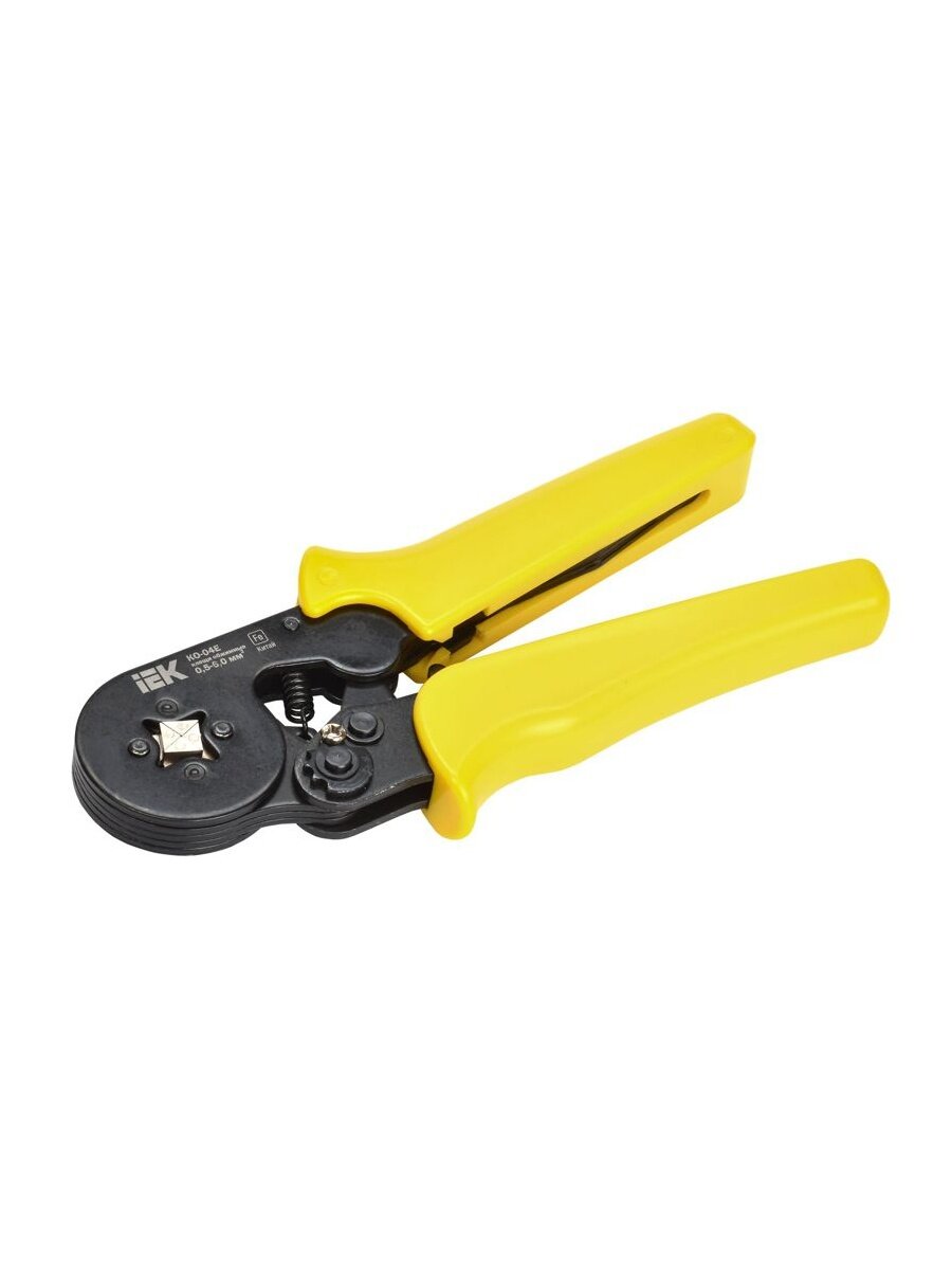 Клещи для обжима КО-04Е 0.5-6.0кв. мм квадрат IEK TKL10-D4