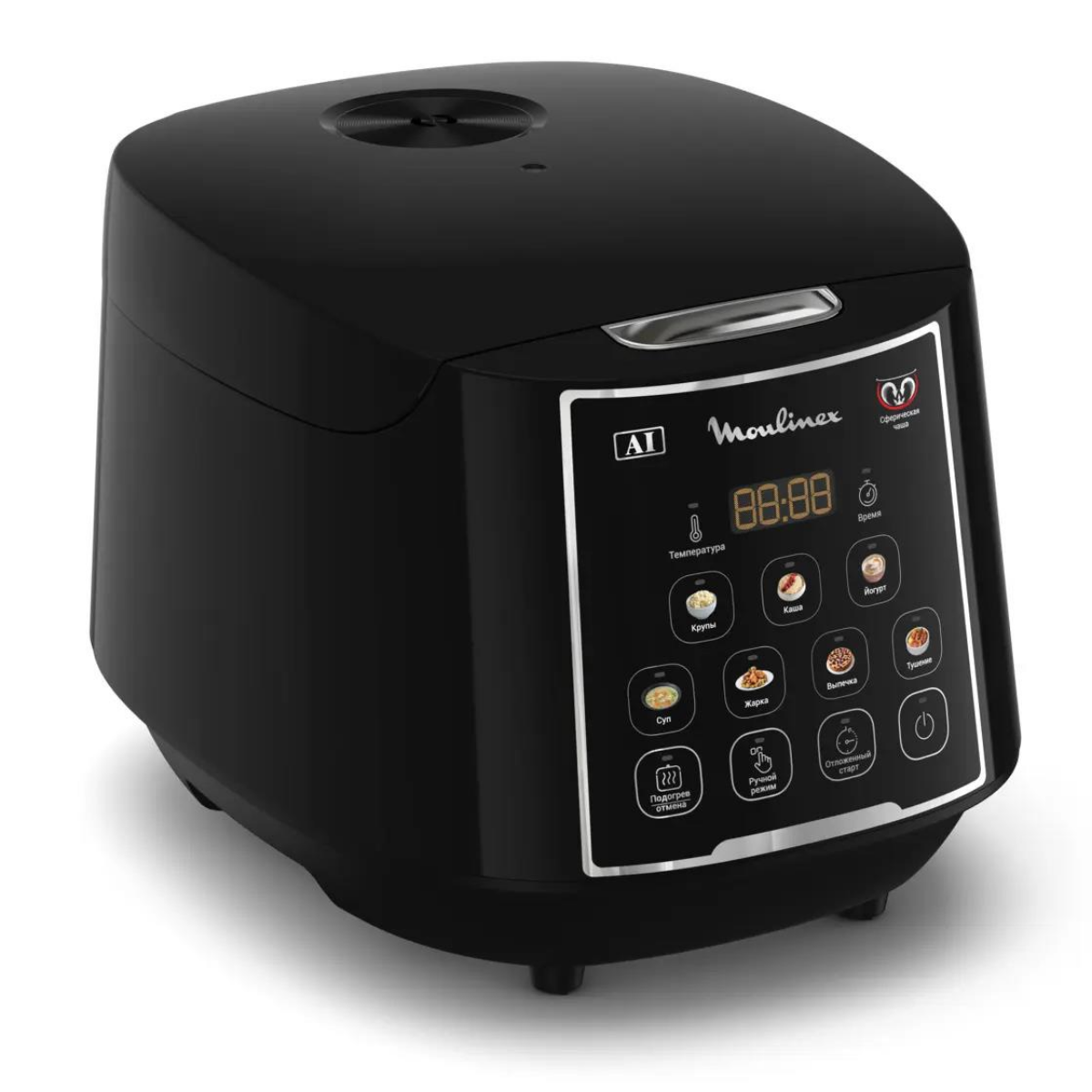 Мультиварка Moulinex MK736BF2 5л 750Вт черный