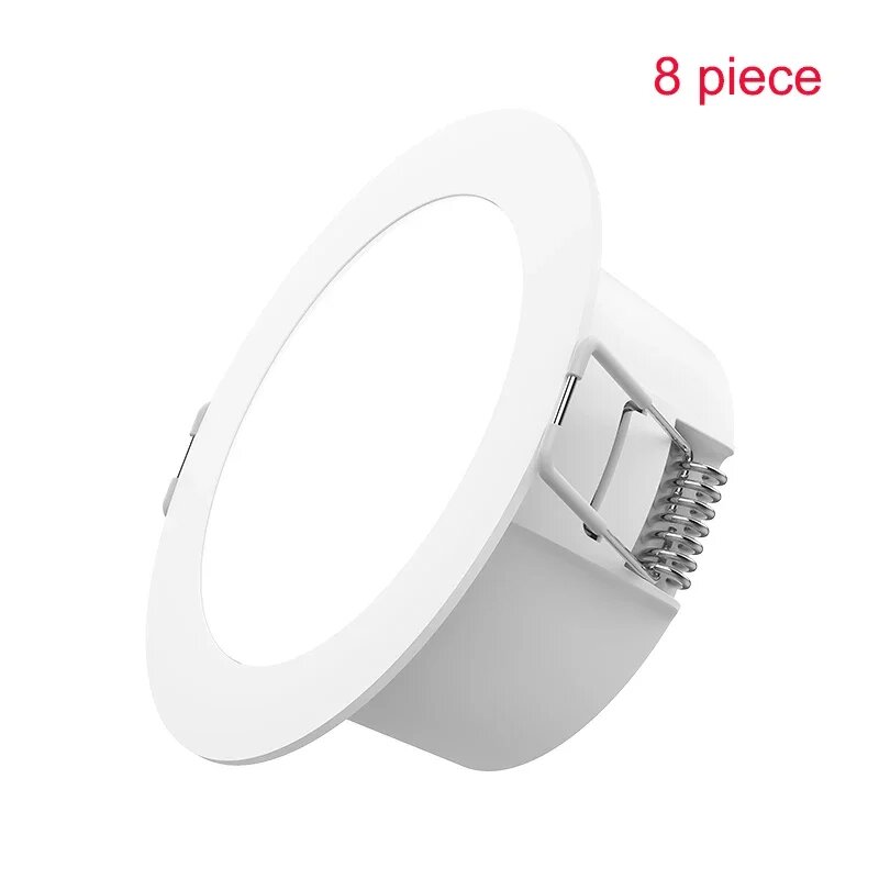 Встраиваемый светодиодный светильник 8шт, Цвет: 8pcs