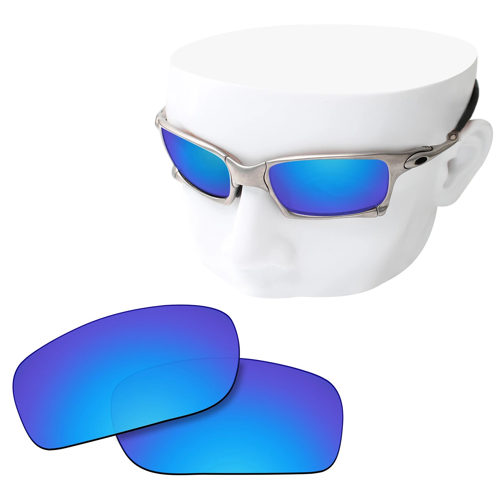 Поляризованные линзы OOWLIT для Oakley X OO6011 Blue Non-Polarized