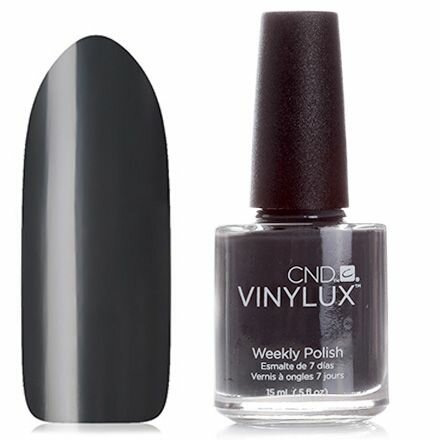 CND VINYLUX Недельный лак для ногтей Asphalt №101