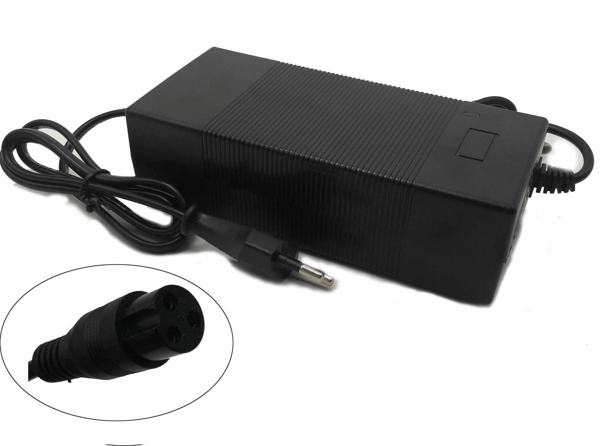 Блок питания для гироскутера 48V 2A (разъем 3 pin 12mm)