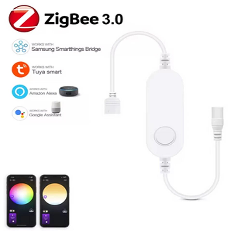 Zigbee 3.0 RGB контроллер для ленты, 6Pin RGBCCT