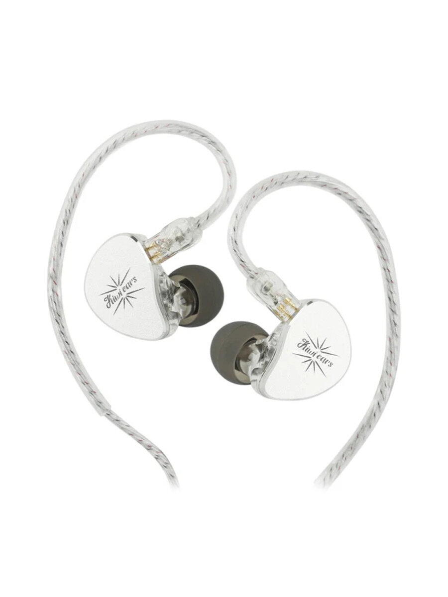 Kiwi Ears Belle 3.5 мм, серебристый, проводные наушники