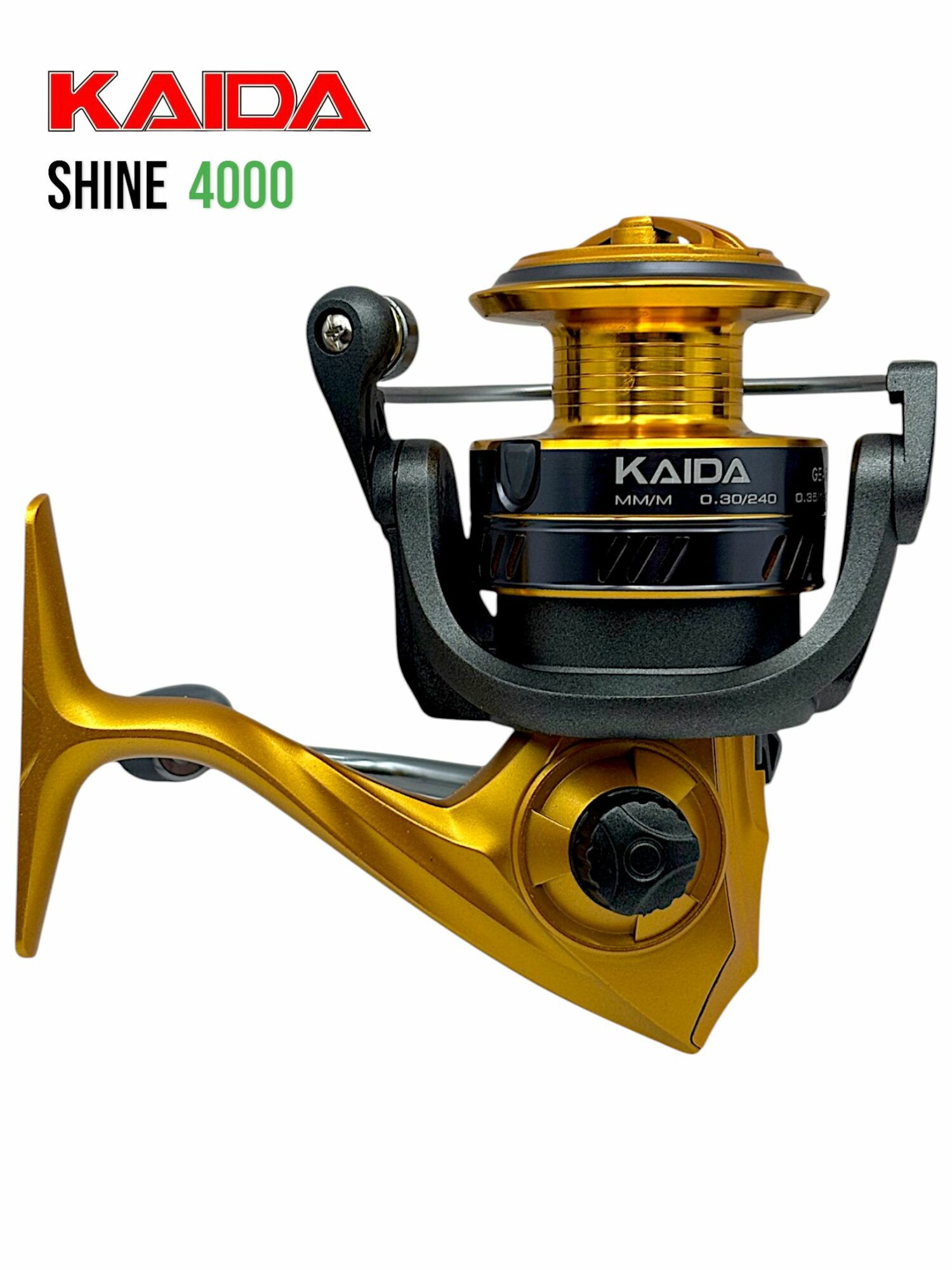 Катушка Kaida SHINE 4000 4+1 кайда для рыбалки для спиннинга, удочки