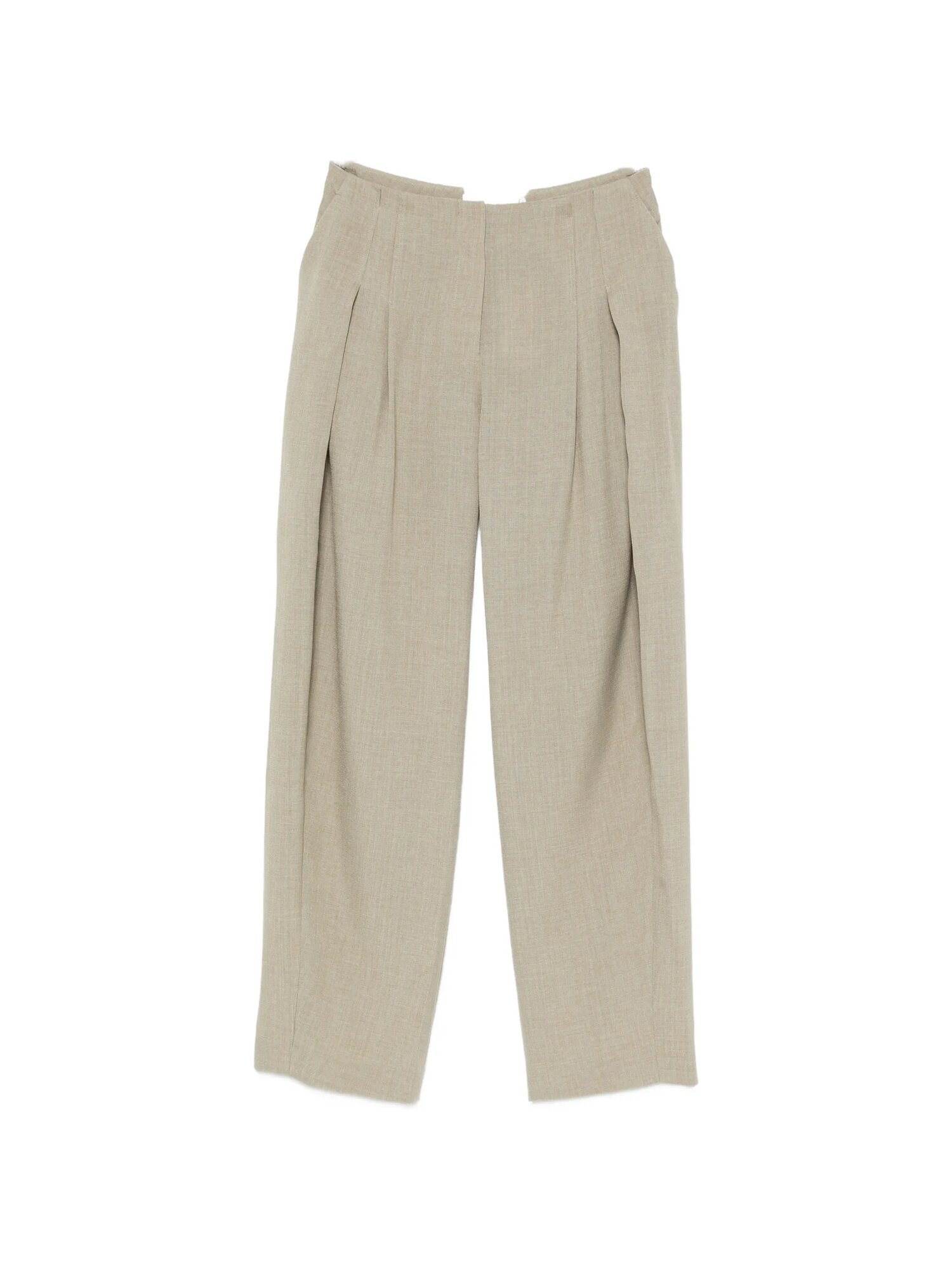 Брюки Sonja pleated wide-leg trousers