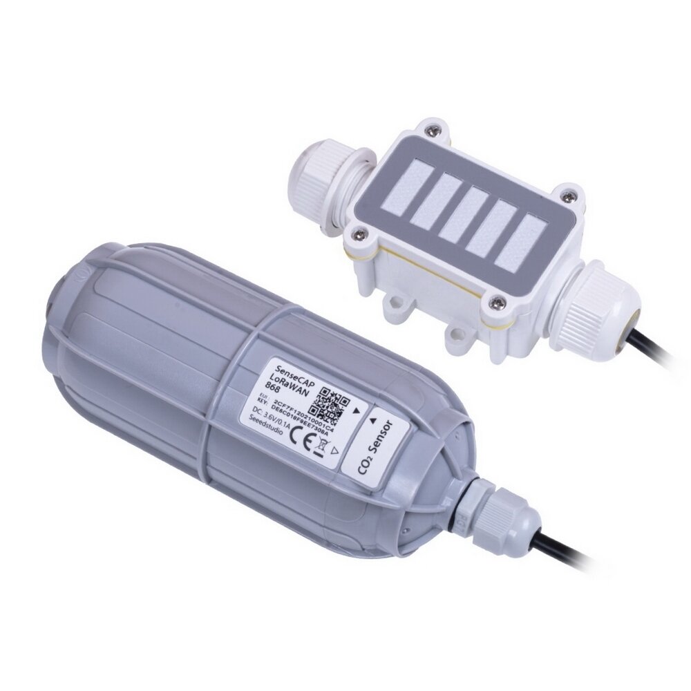 Датчик для измерения концентрации углекислого газа Seeed SenseCAP Wireless CO2 Sensor (114991728)