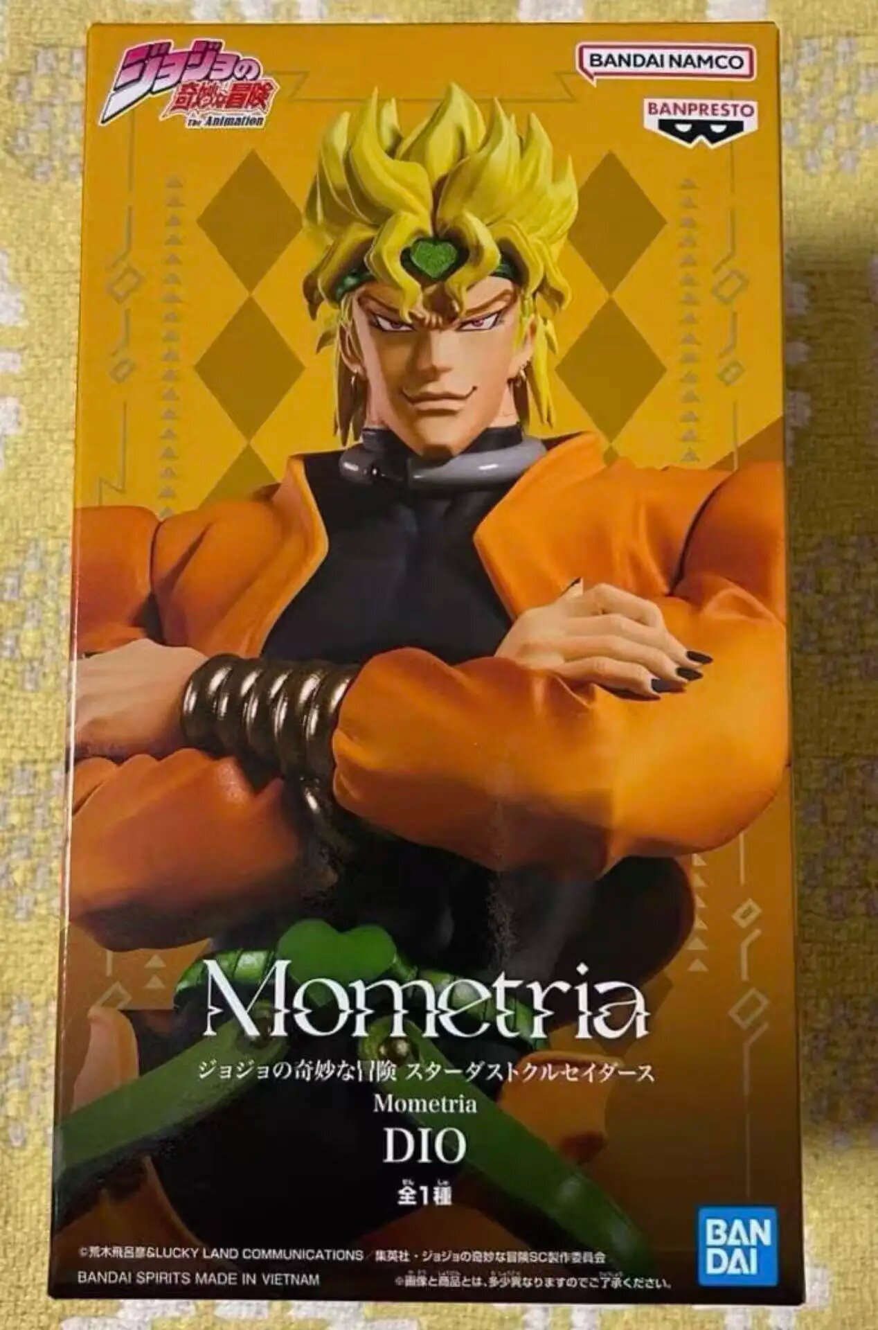 Фигурка BANPRESTO Mometria JoJo's Bizarre Adventure Джотаро Куджо Дио Брандо 22 см Dio