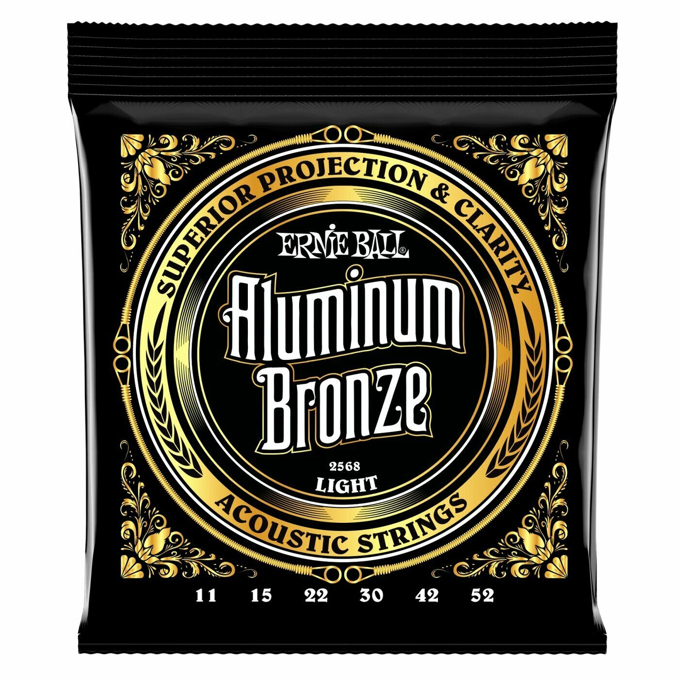 ERNIE BALL 2568 Aluminum Bronze Light 11-52 Струны для акустической гитары