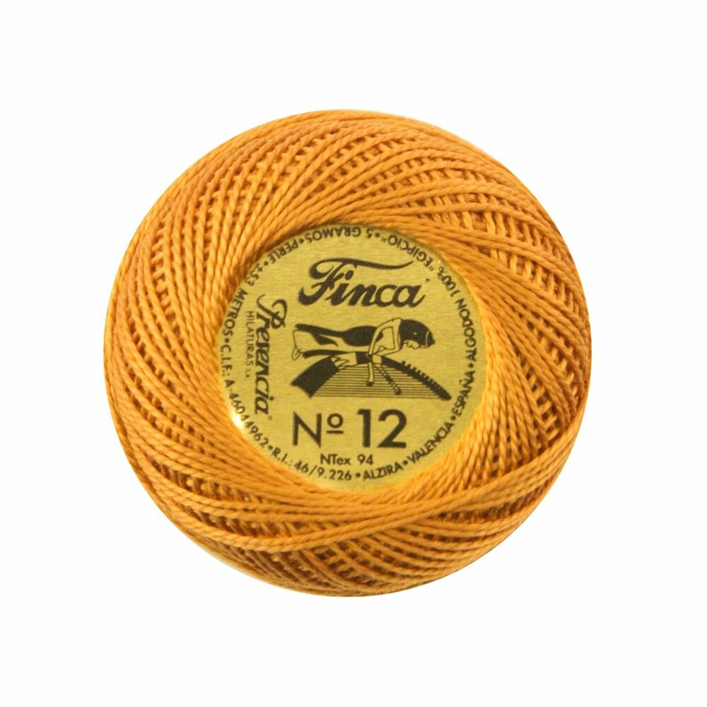 Мулине PRESENCIA HILATURAS "Finca Perle", Жемчужное, №12, однотонный цвет 8069, 1 моток