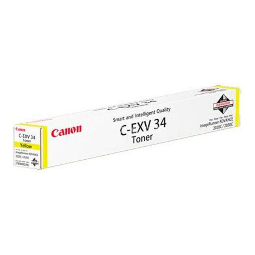 Тонер-картридж Canon C-EXV34, желтый, для IR C2020/2030 (3785B002)