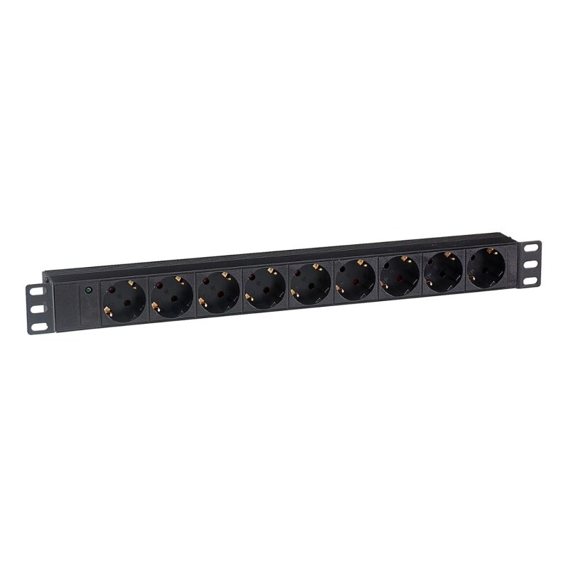 Блок розеток ExeGate ServerPro PDU-19H901, Al-9S-C14 (EX280847RUS)