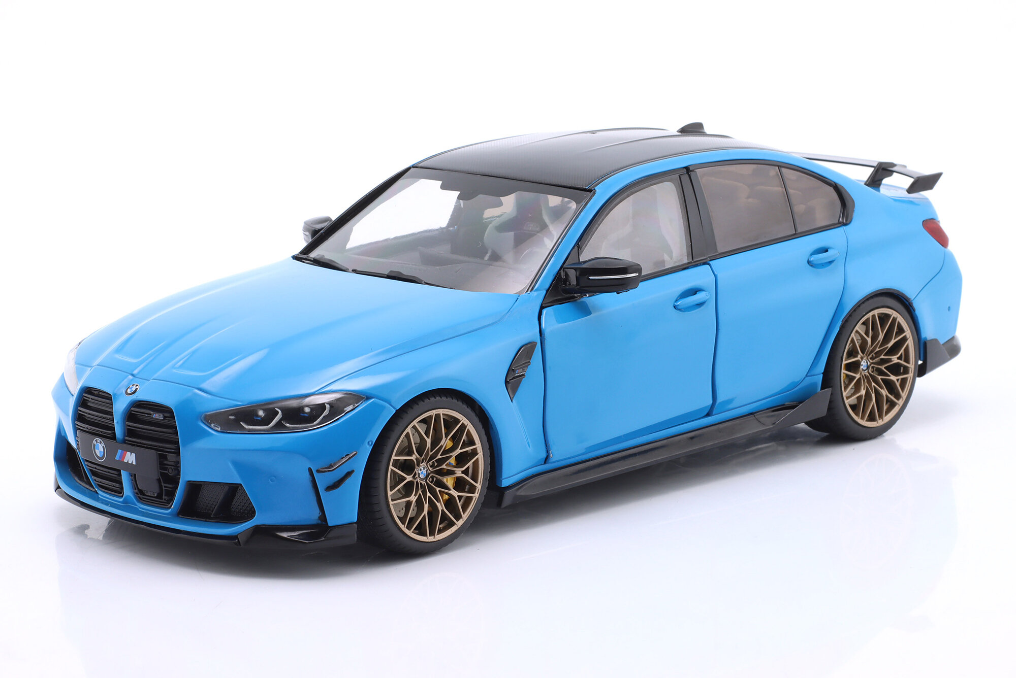 Bmw M3 (G80) performance parts year 2024 daytona beach blue / бмв M3 G80 перформанке парц дайтона бич синий
