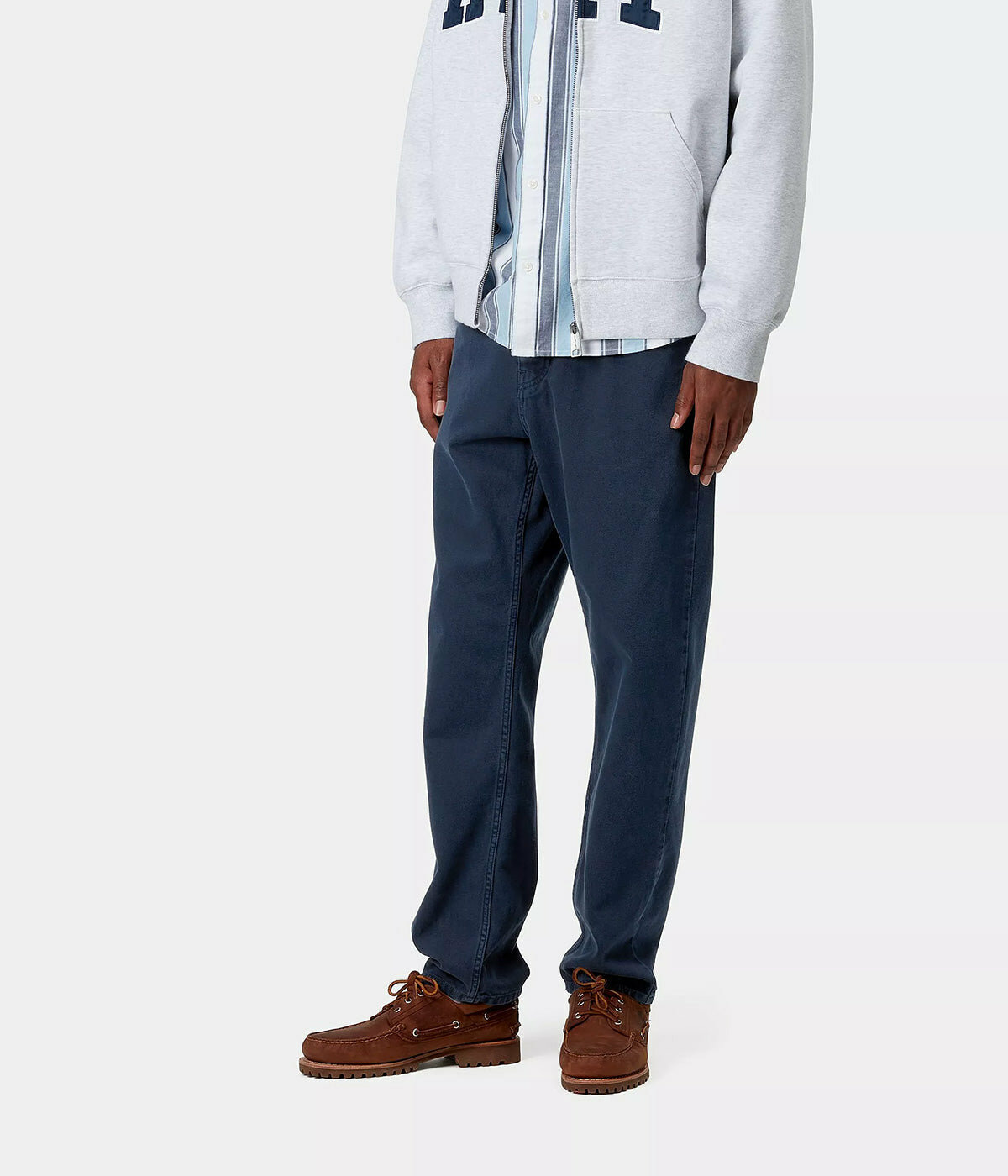 Джинсы бананы Carhartt WIP Newel Pant, размер 32, синий — фото 1