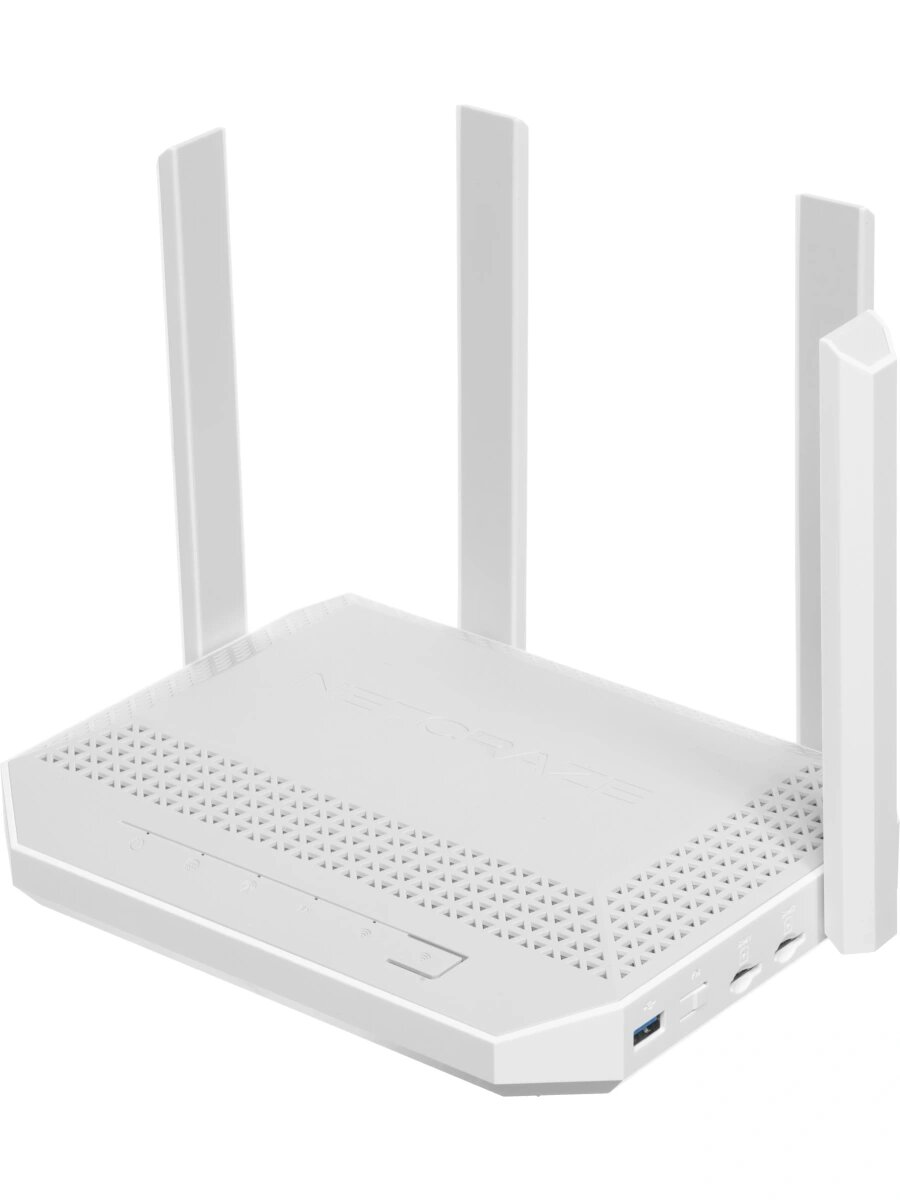 Беспроводной роутер Keenetic Netcraze Hopper 4G+ Wi-Fi 6 2.4/5 ГГц 5 белый