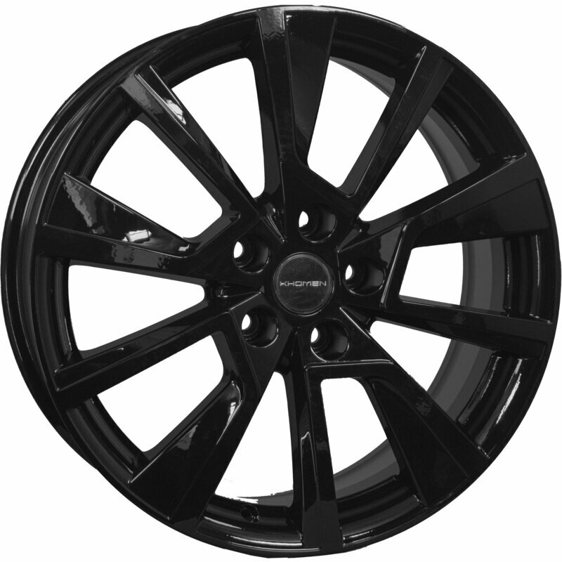 Литой колесный диск Khomen Wheels KHW1802 (OMODA C5) 7x18/5x108 ET33 D60,1 Black