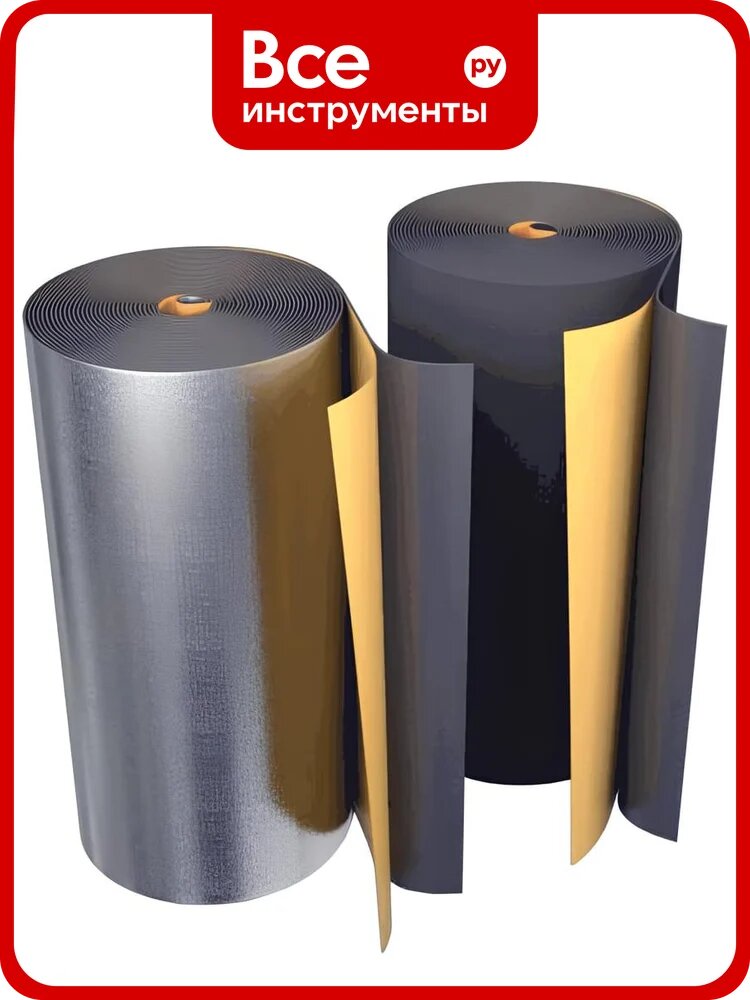 Рулон Energoflex BLACK STAR DUCT 10/1,0-10 Т<95С самокл. черный EFXR10110BSDUC 008-0986