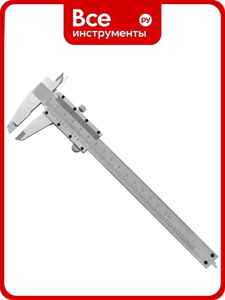 Штангенциркуль ШЦI - 300 Beltools цена деления 0,1 (госреестр 98457-26) ГОСТ 166-89 ri.228.111