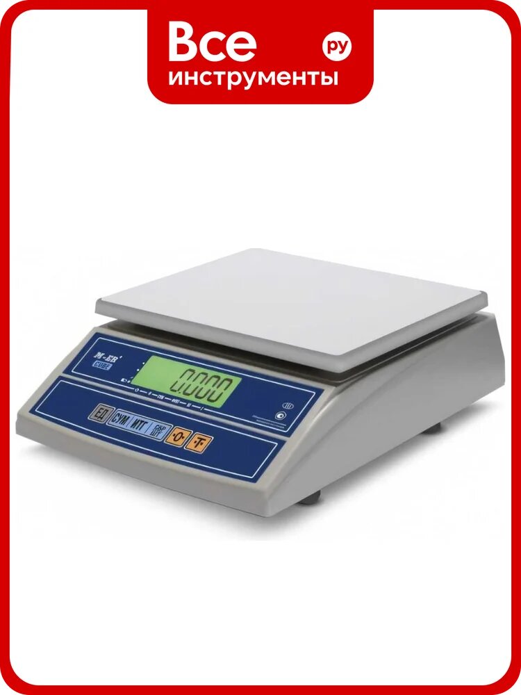 Весы M-ER 326AF-32.5 LCD с поверкой 3054, с пятикратной перегрузкой без повреждения