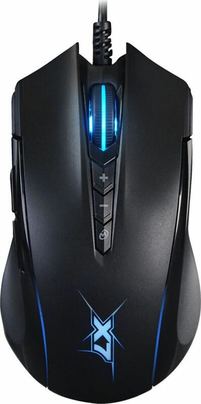 Мышь A4 X89 черный оптическая (2400dpi) USB (8but)