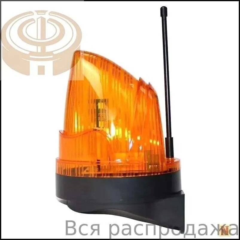 Лампа сигнальная 12-220В для автоматики ворот и шлагбаума / Умный дом