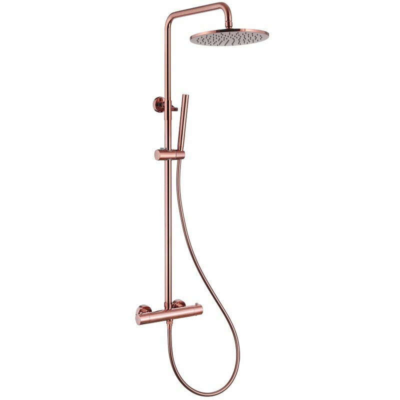 Душевая стойка Abber Wasser Kreis AF8160RGL розовое золото