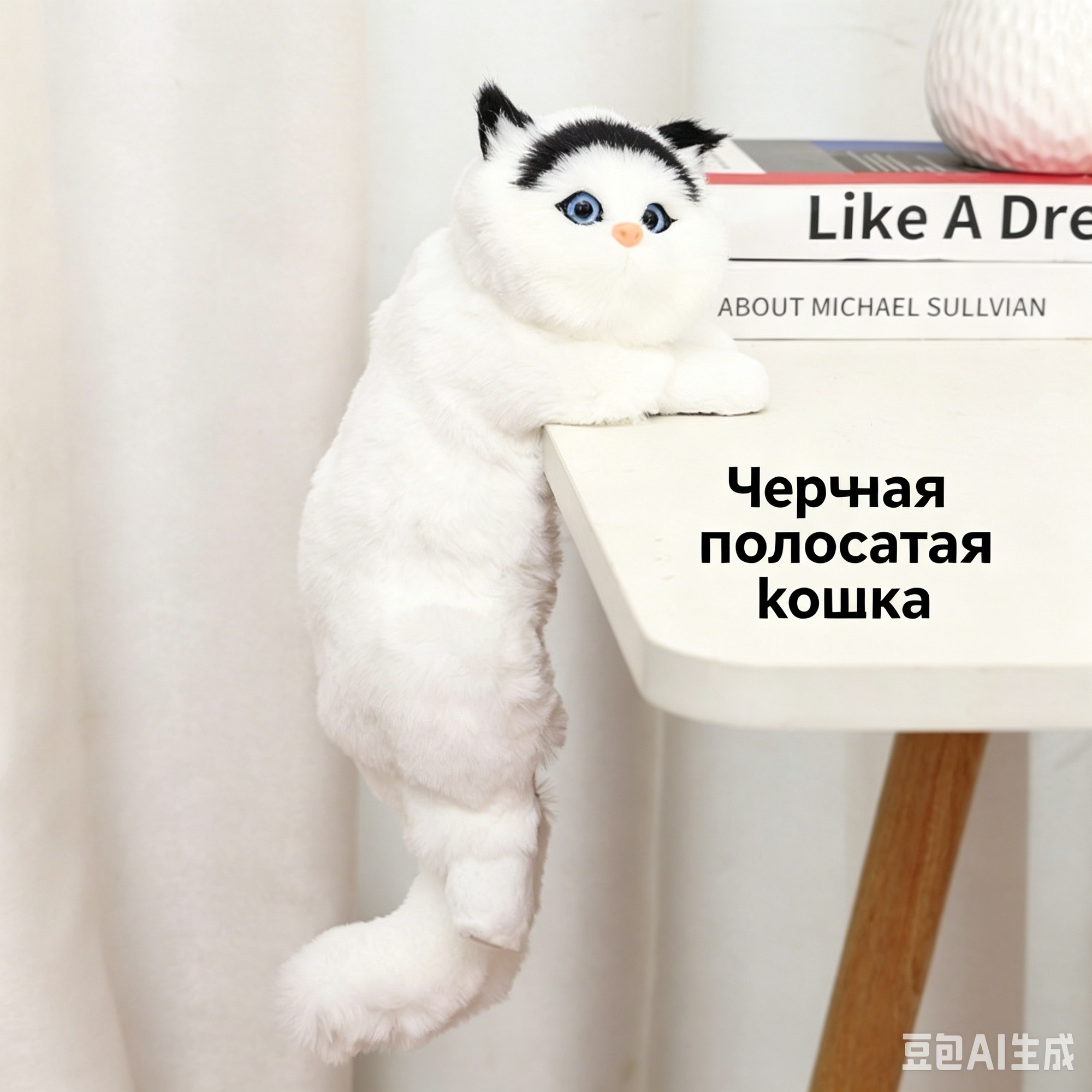 Висячая плюшевая кошка Милый кот телевизор висит кот гостиная маятник креативная кукла плюшевая игрушка ins подвеска