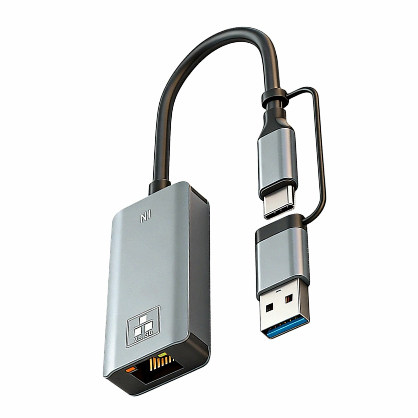 Кабель Type C/USB на RJ45 25G Ethernet