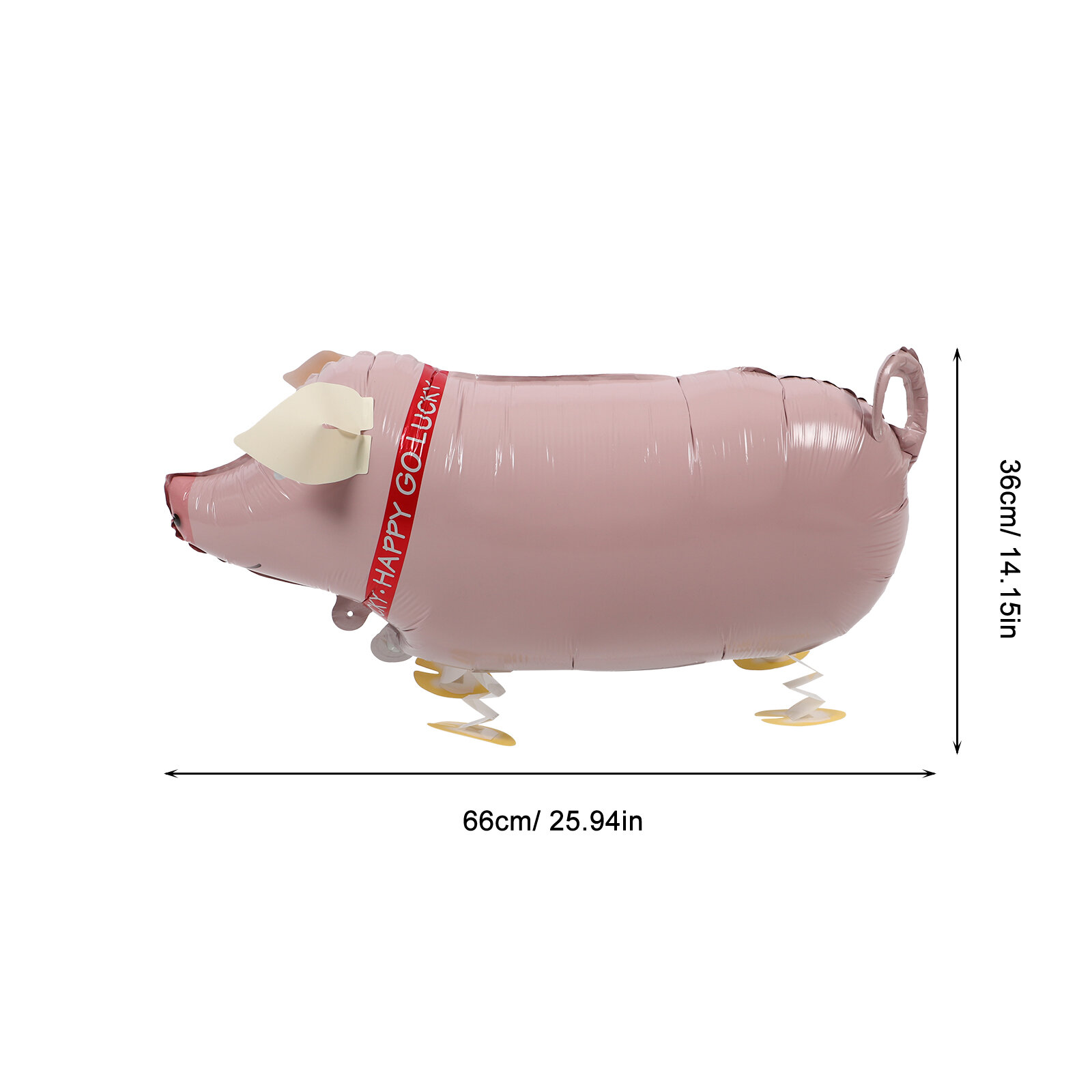 5 Штук Розовые Надувные Свиньи Игрушки Для Детей 66X36Cm Идеальный Подарок На День Рождения И Рождество