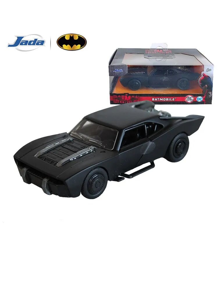 Машинка Jada Toys 2022 The Batman Batmobile 1/32 Diecast Model Car Black