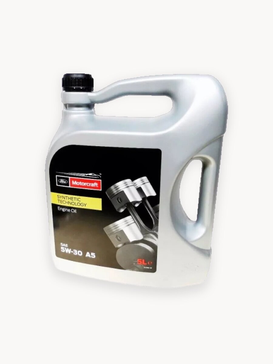 Моторное масло Motorcraft Engine Oil 5W-30 A5, синтетическое, 5л