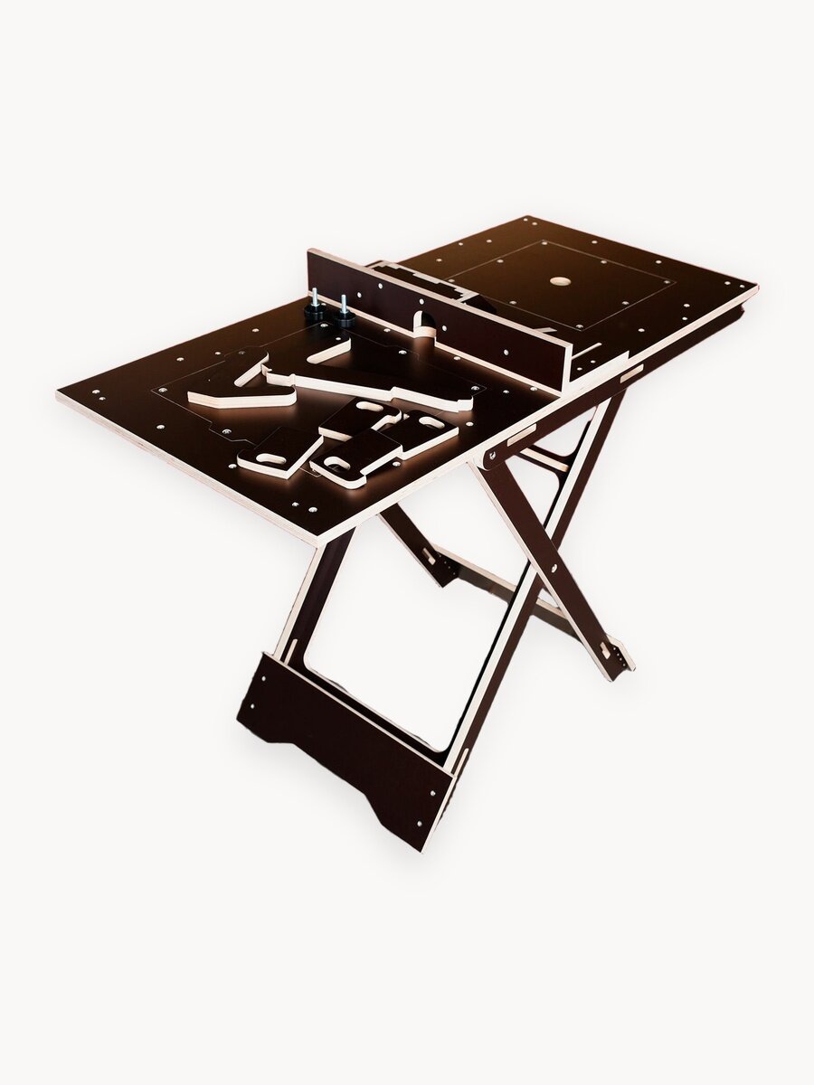 Верстак складной стандартный, универсальный, многофункциональный, распиловочный, столярный стол для гаража