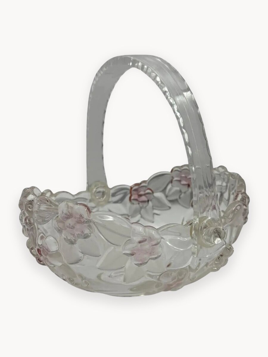 Конфетница "Natasha" с ручкой, стекло, 1990-2000 г, Walther Glas, Германия