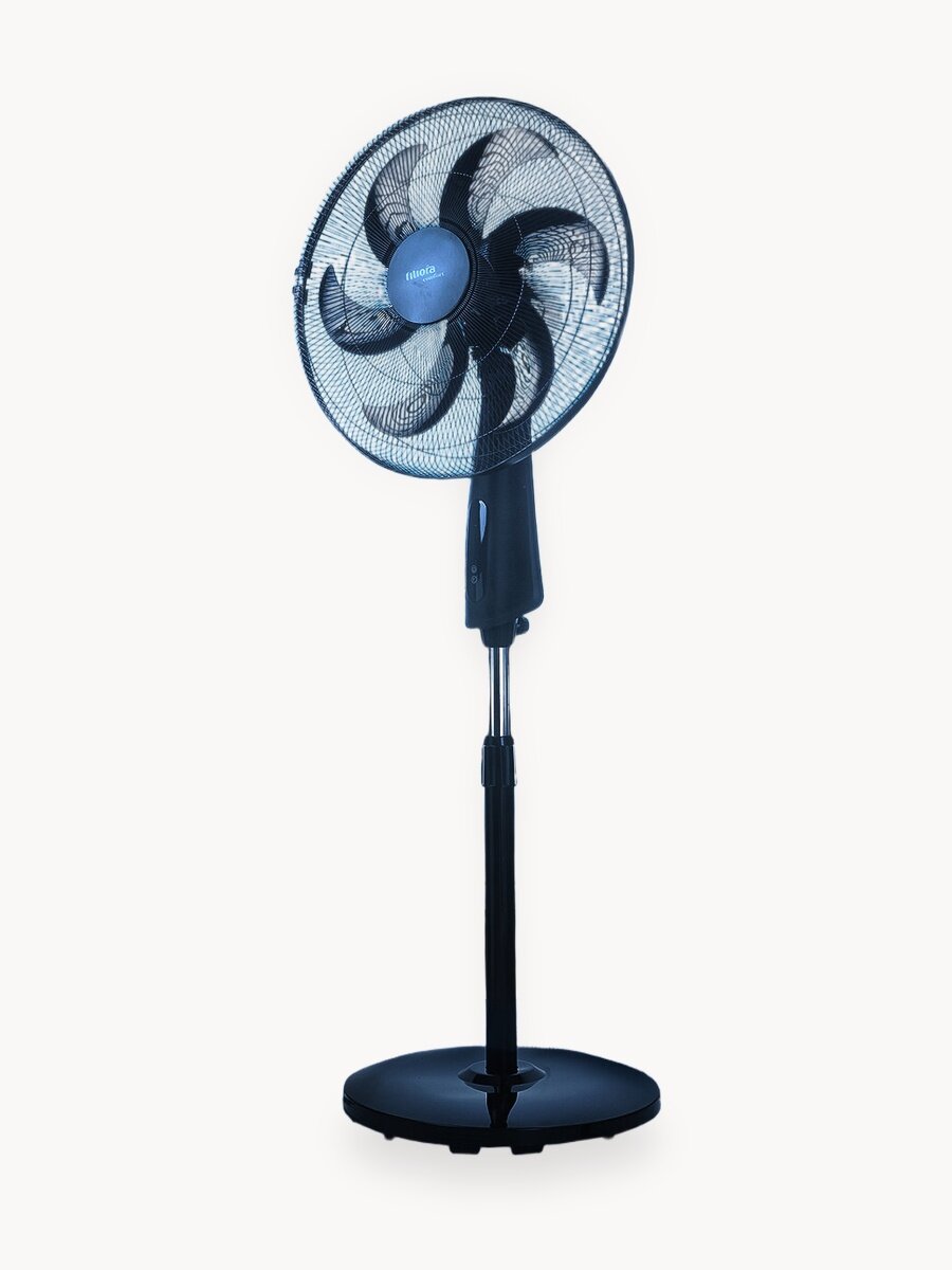 Напольный вентилятор Filiora Comfort, с пультом и фумигатором, 3 скорости