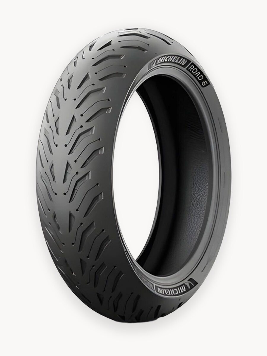 Шина Michelin ROAD 6, 120/70, ZR17, 58W, A, F, TL, передняя, диагональная, бескамерная