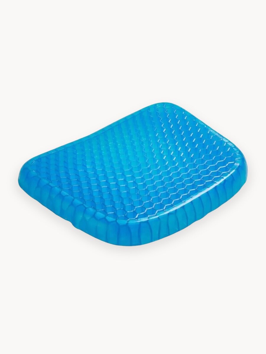 Ортопедическая гелевая подушка на стул Egg Sitter / Гелевая подушка для сидения / Силиконовая подушка для сидения / Ортопедическая подушка на стул